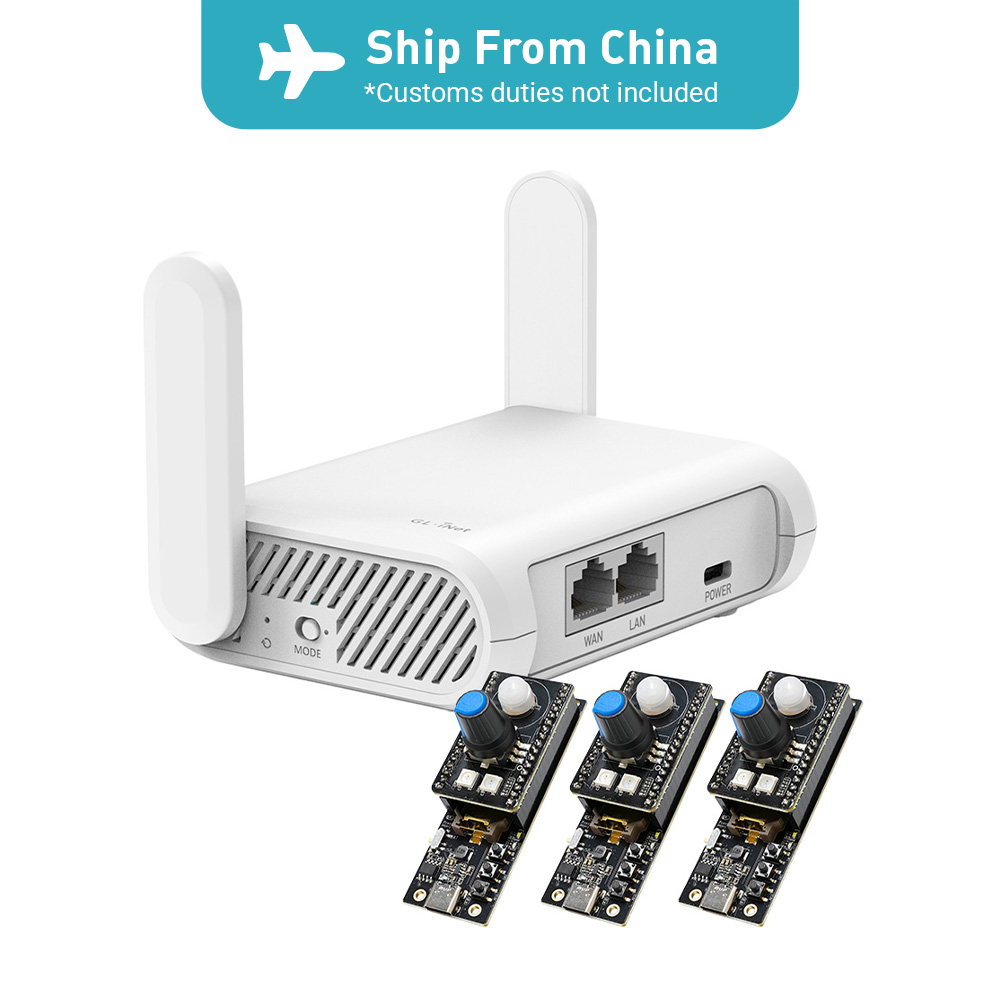 GL-S200 THREAD Border Router with three Thread Dev Boards — GL.iNet US